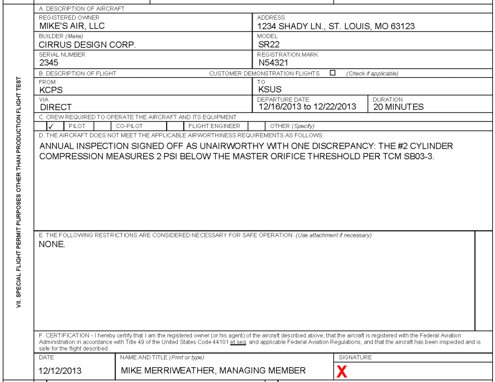 Ferry Permits - SavvyAviation